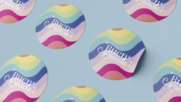 Sticker Buen Provecho | Eugelogo